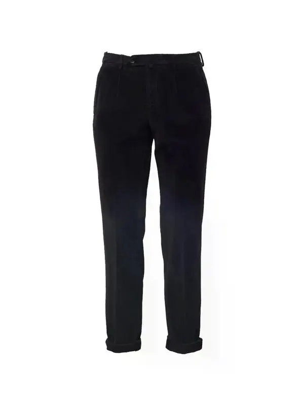 BRIGLIA 1949 Pleated Corduroy Trousers