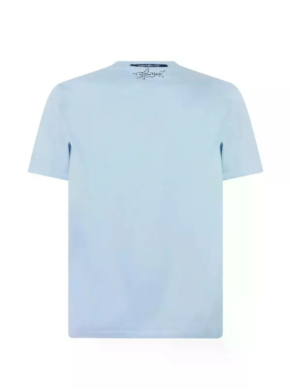 Paul & Shark Shark-print Cotton T-shirt