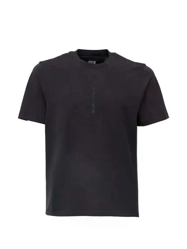 C.P. COMPANY Logo-print Jersey T-shirt - Black