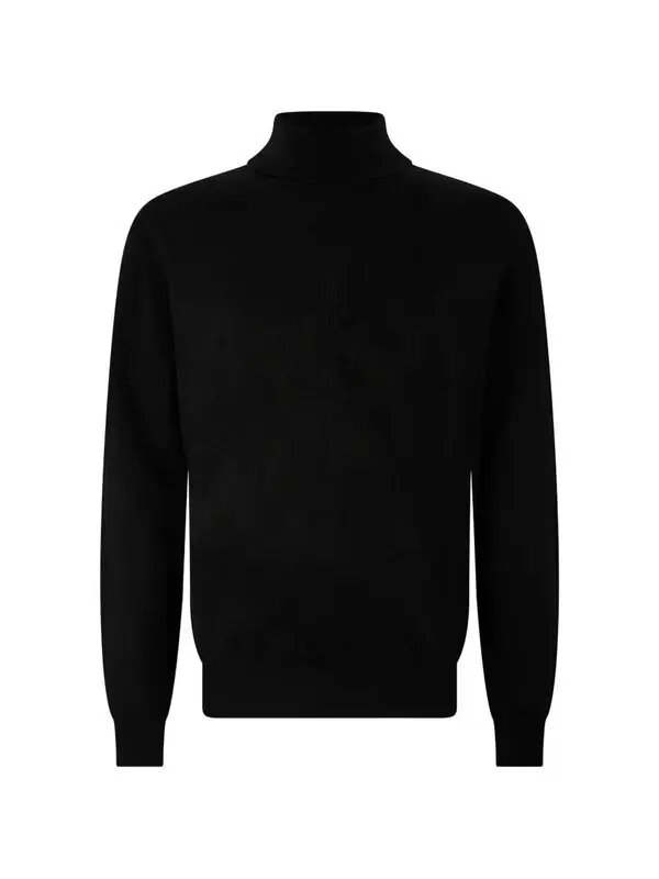 Philipp Plein Monogram Jacquard Turtleneck Sweater