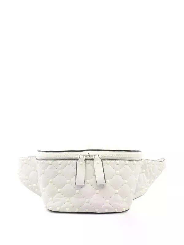 Valentino Garavani Rockstud Belt Bag - White