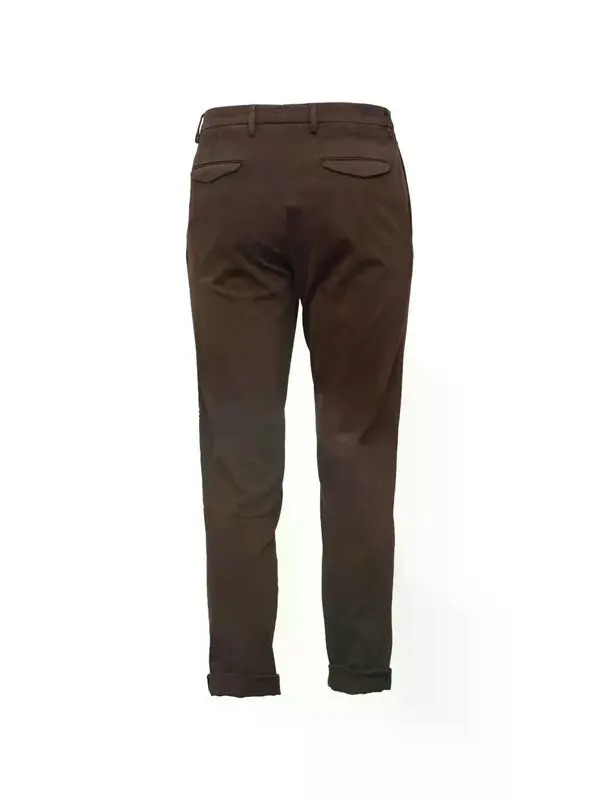 BRIGLIA 1949 Pleated Slim-fit Trousers