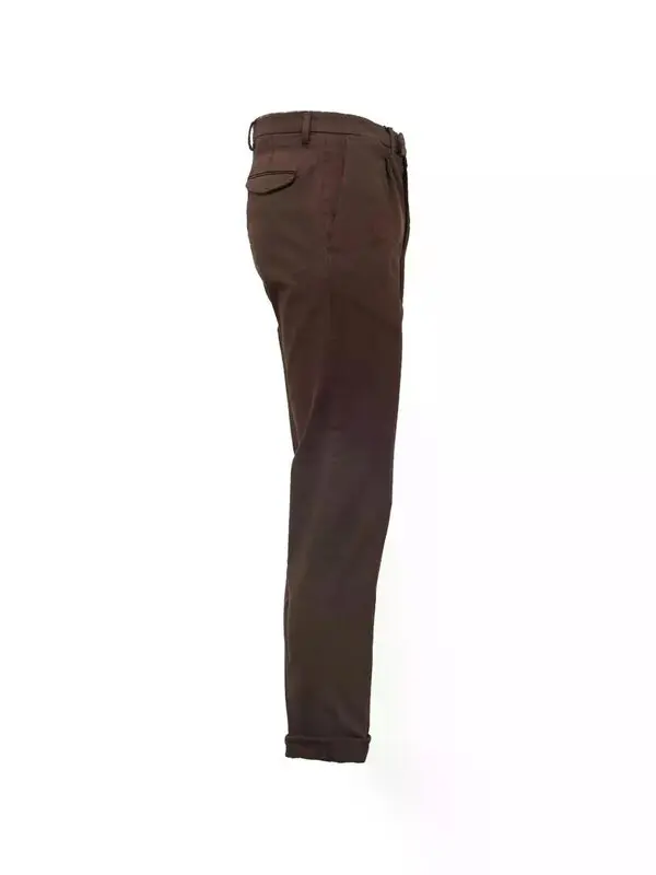 BRIGLIA 1949 Pleated Slim-fit Trousers