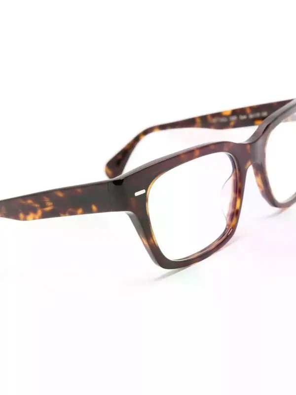 Oliver Spencer Ryce Rectangle-frame Glasses