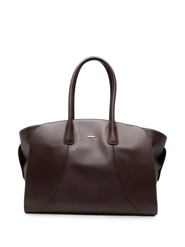 Emporio Armani Handbag Leather Chocolate - Brown
