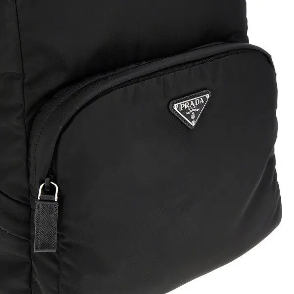 Prada Re-nylon And Saffiano Leather Backpack