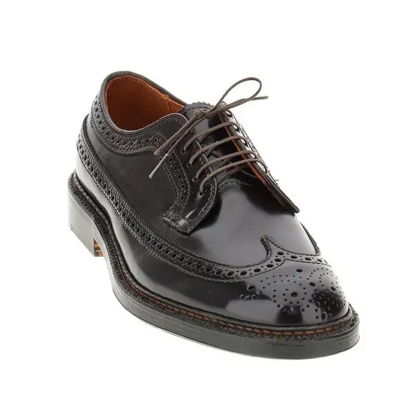 Alden 95 Long Wing Lace-up Cordovan Leather Derby Shoes