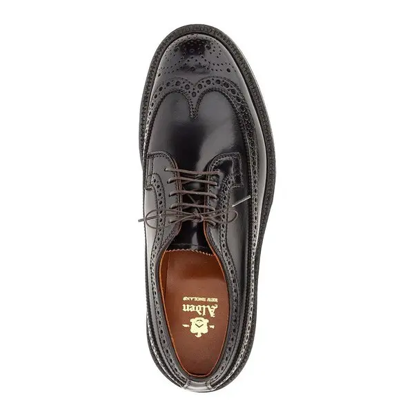 Alden 95 Long Wing Lace-up Cordovan Leather Derby Shoes