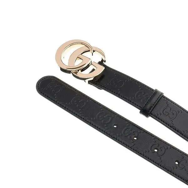 Gucci Gg Milano Leather Belt