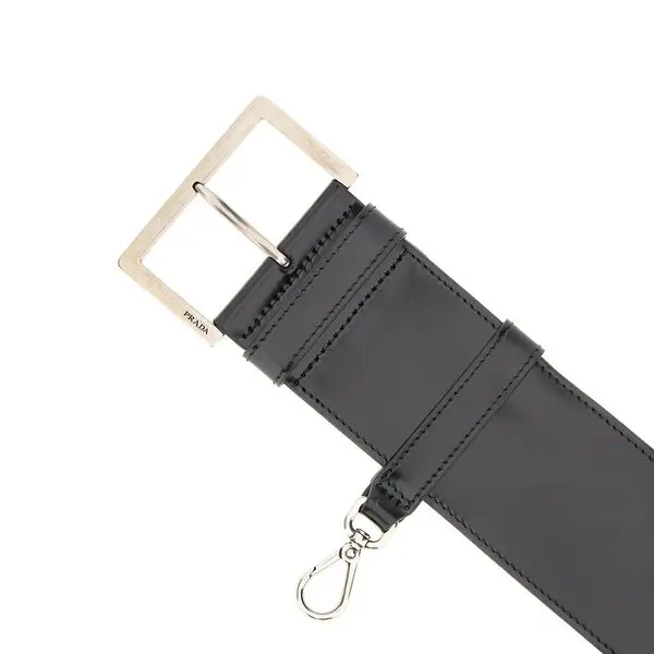 Prada Spazzolato Leather Detachable Sleeve Handle