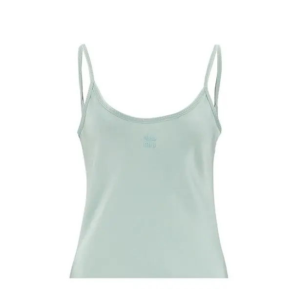 Miu Miu Satin Long Slip Dress