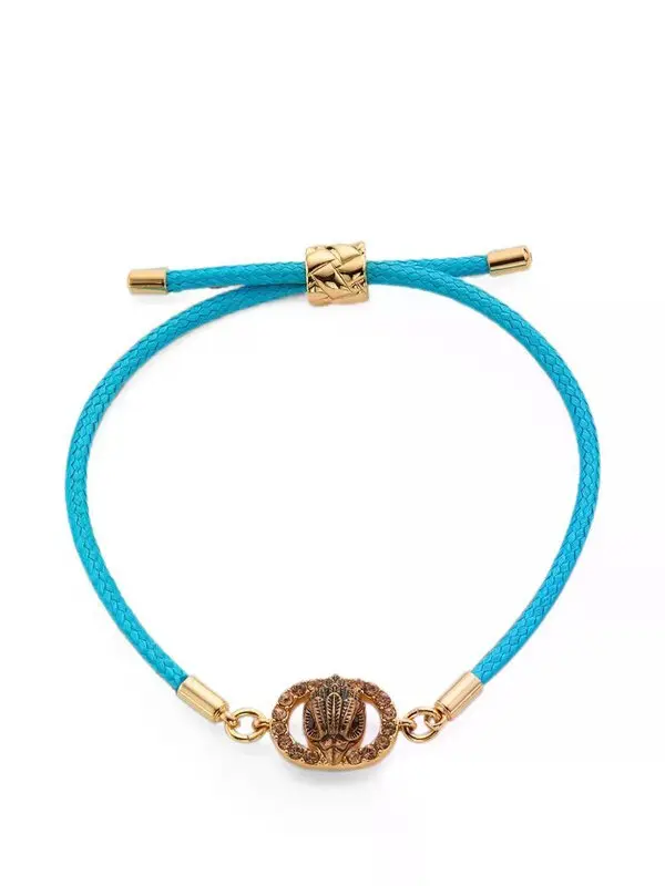 Kurt Geiger Chelsea Eagle-head Crystal-embellished Bracelet - Gold
