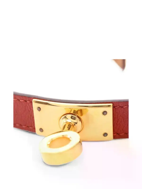 Hermès Kelly Double Tour Leather Bracelet