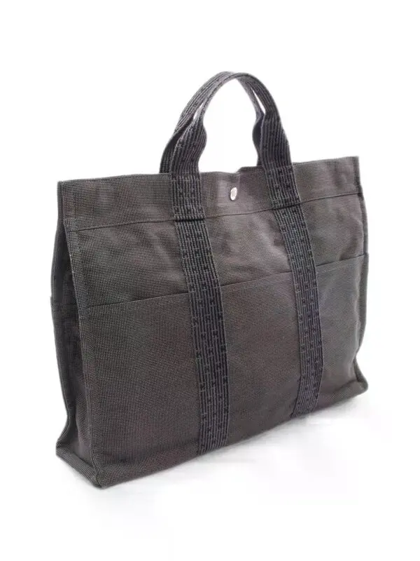Hermès 2010s Mm Herline Tote Bag - Grey