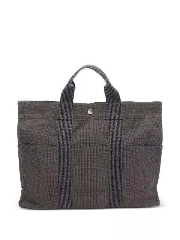 Hermès 2010s Mm Herline Tote Bag - Grey