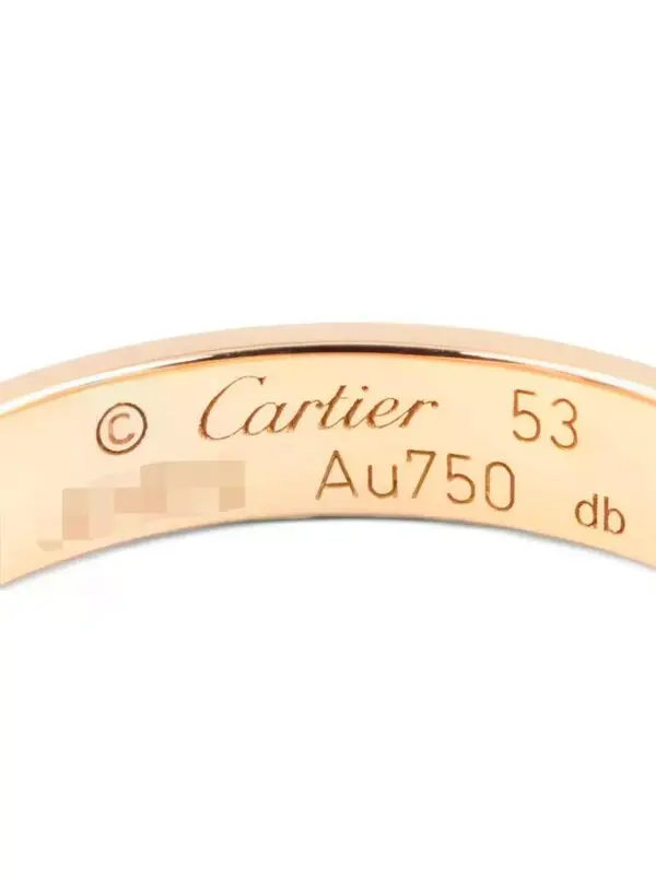 Cartier 18k Rose Gold Love Ring