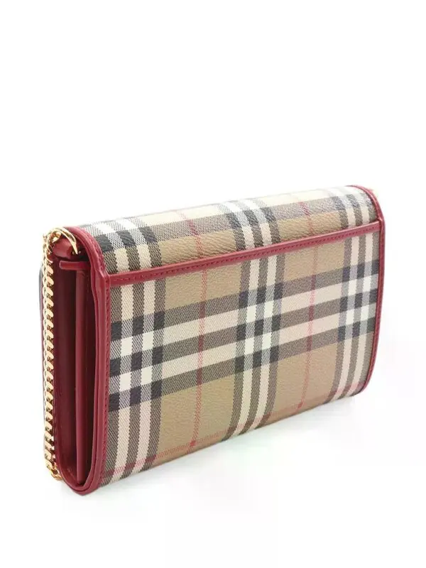 Burberry Nova Check Chain Wallet