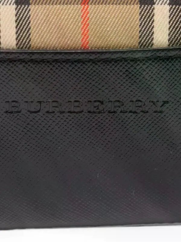 Burberry 2000s Haymarket Check Tote Bag