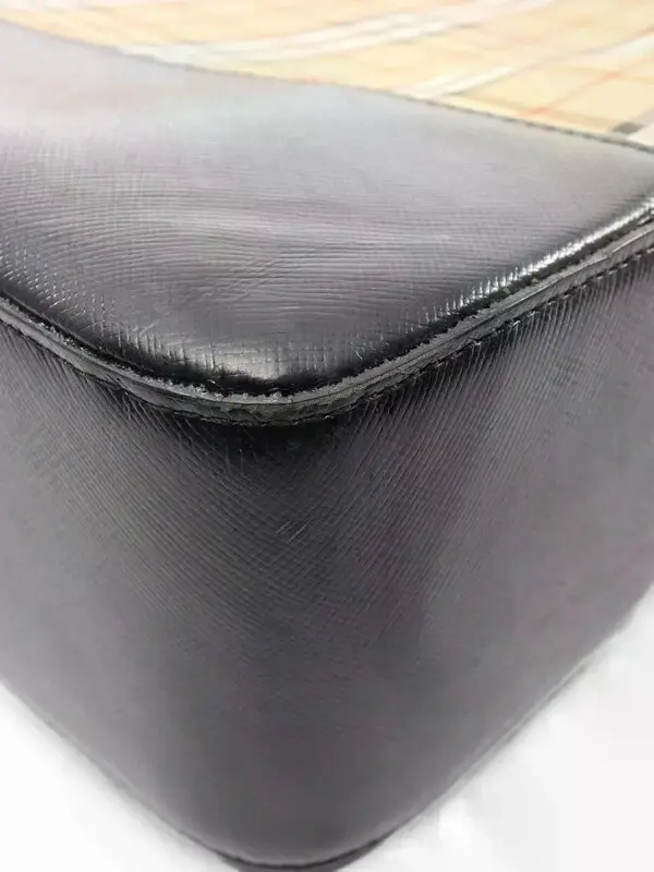 Burberry 2000s Haymarket Check Tote Bag