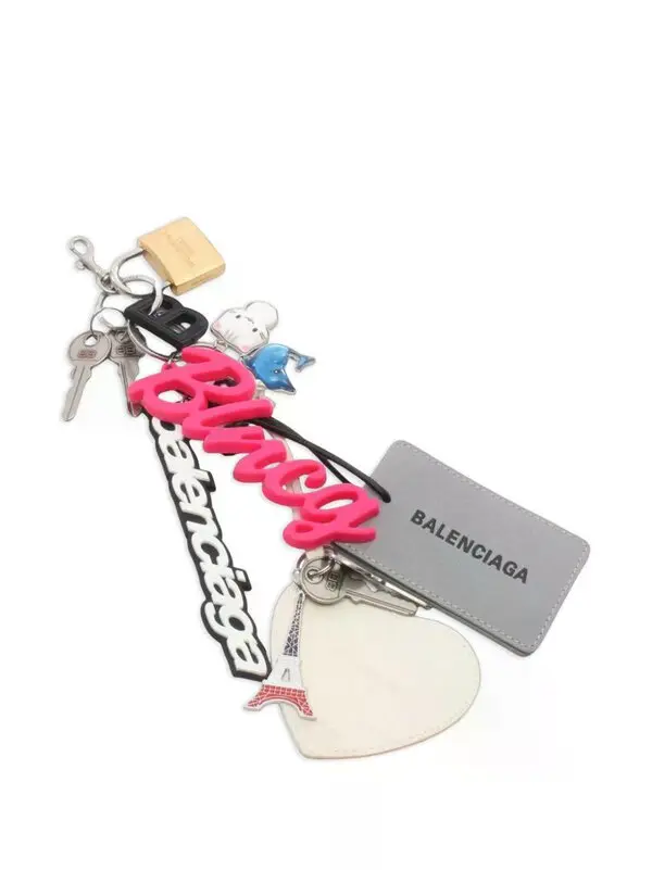 Balenciaga 2010s Turner Bag Charm - Grey