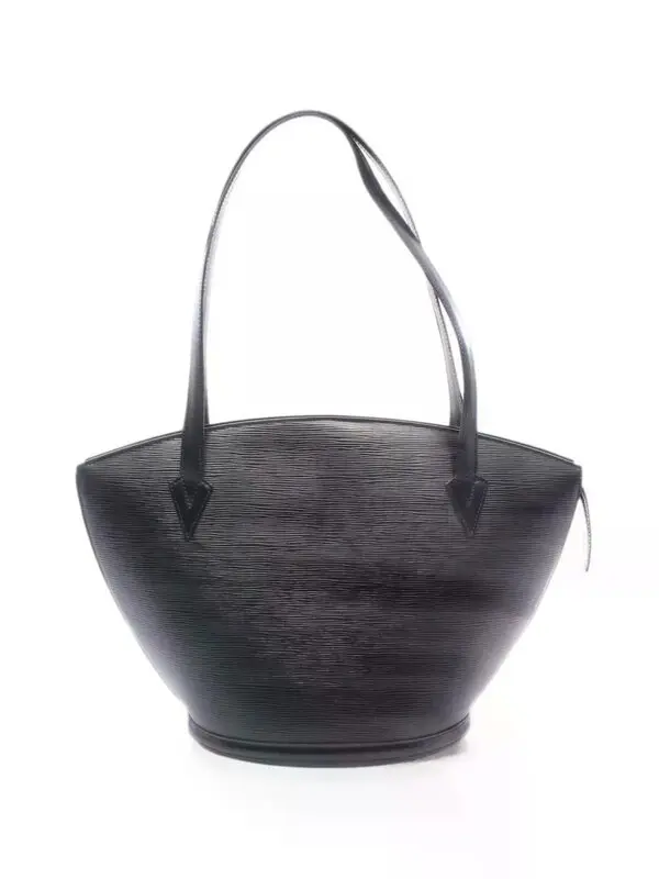 LOUIS VUITTON 1996 Saint-jacques Epi Shoulder Bag - Black