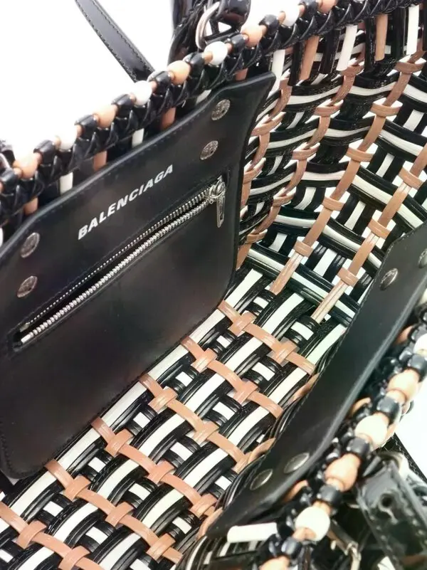 Balenciaga Bistro Basket Tote Bag - Black