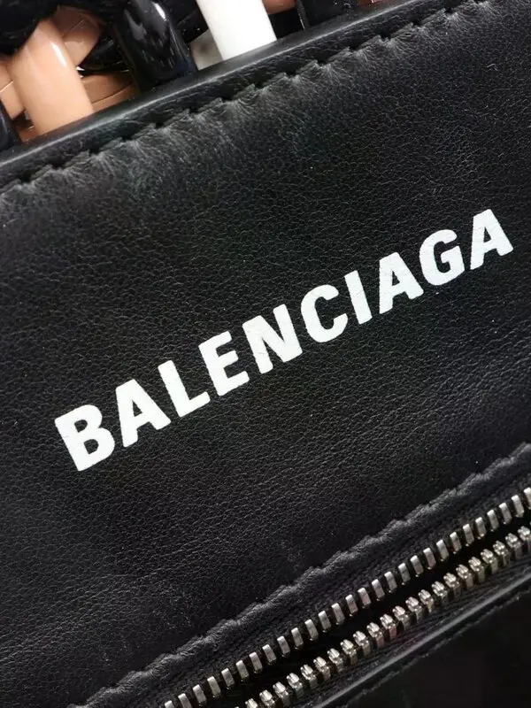 Balenciaga Bistro Basket Tote Bag - Black