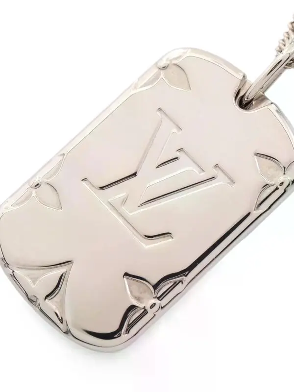 LOUIS VUITTON 2022 Monogram Locket Necklace