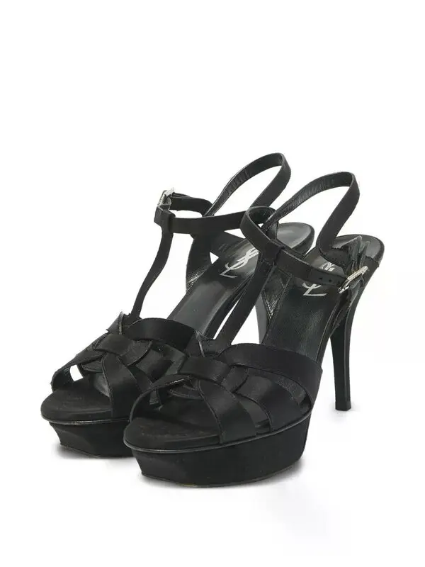 Saint Laurent 105mm Uncaged Platform Sandals