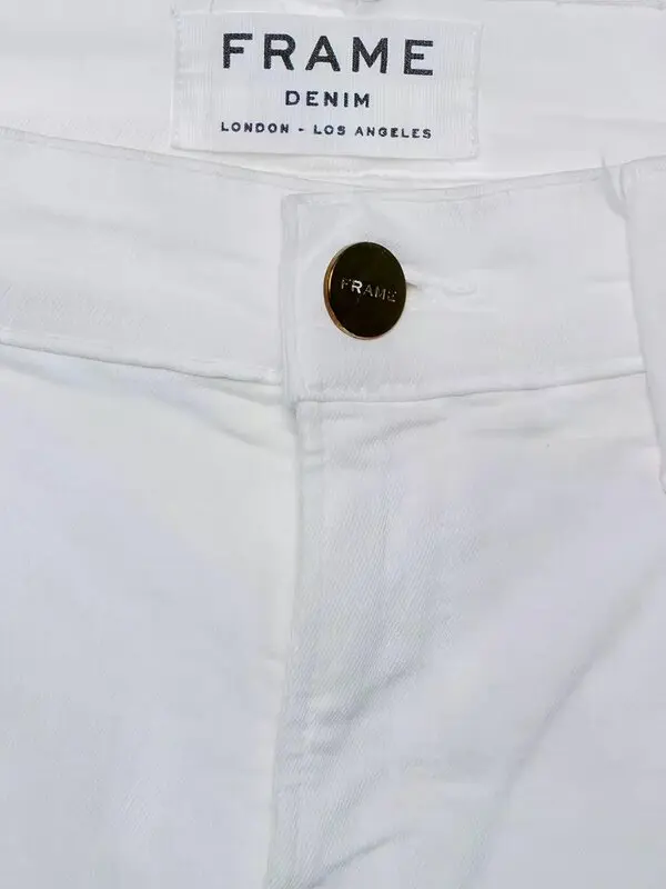 FRAME 2024 Distressed-detail Jeans