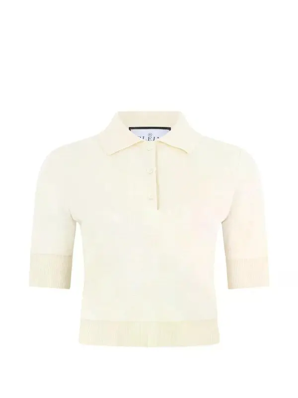Philipp Plein Jacquard-monogram Polo Top - Neutrals