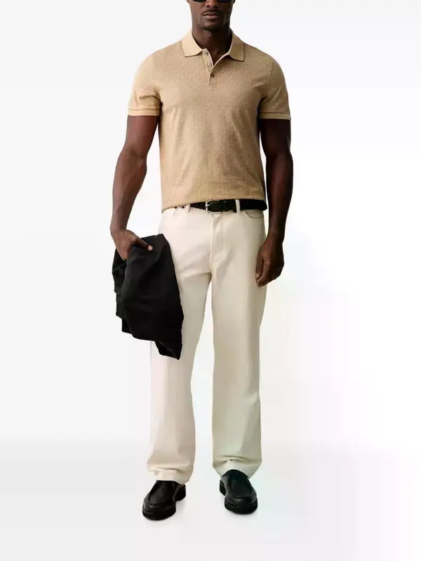 Michael Kors Monogram-print Polo Shirt