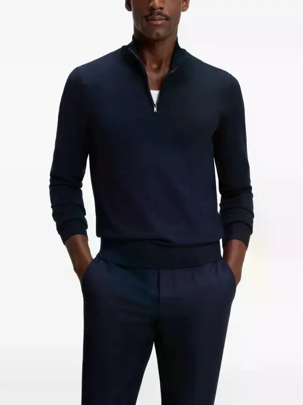 BOSS Quarter-zip Sweater
