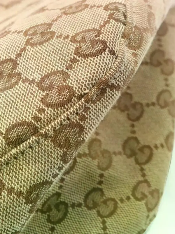 Gucci 2010s Icon Bit Satchel Gg Canvas Tote Bag - Neutrals