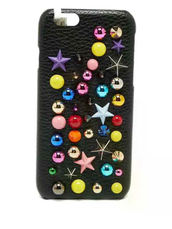 Dolce & Gabbana Embellished Leather Iphone 6 Case