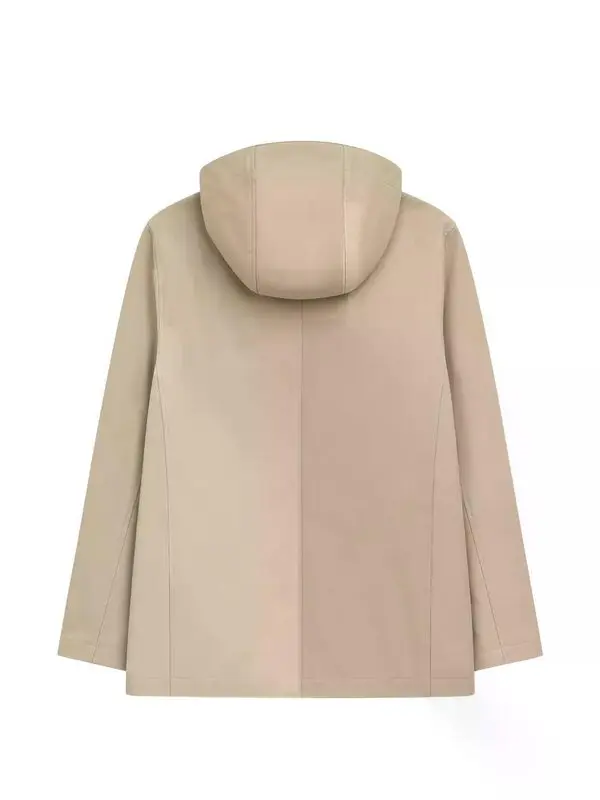TOMBOLINI Hooded Button-up Coat