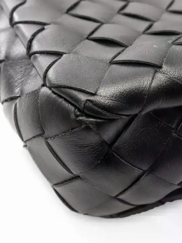 Bottega Veneta 2010s Intrecciato Messenger Bag