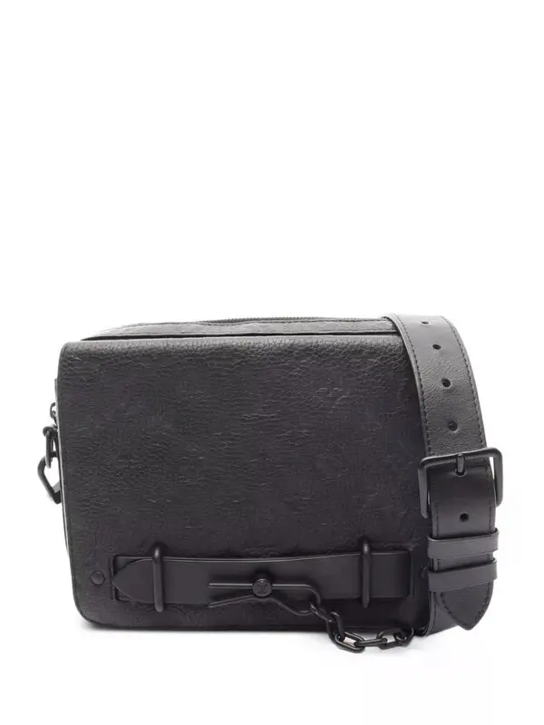LOUIS VUITTON 2010s Steamer Monogram Shoulder Bag - Black