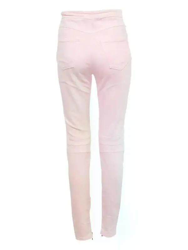 Balmain Double-button Knee-panel Trousers