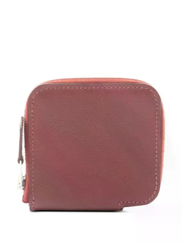 Hermès 2023 Silk'in Coin Purse - Red