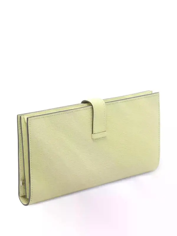 Hermès 2021 Bearn Souffle Bi-fold Wallet - Yellow