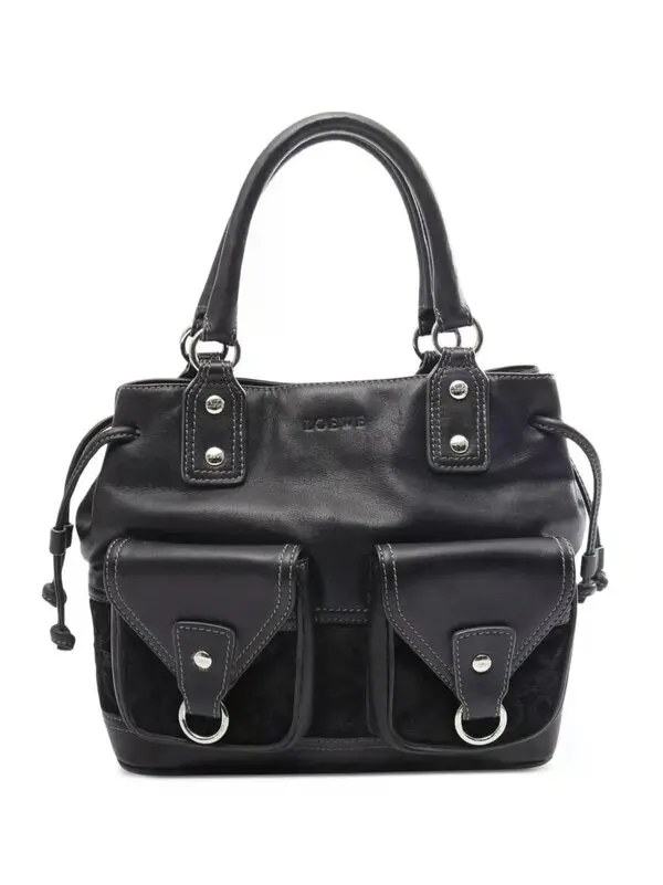 Loewe 2000s Anagram Tote Bag