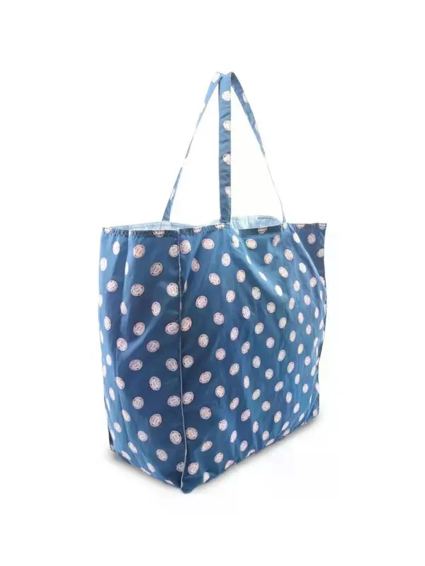 Prada All-over Graphic Print Tote Bag - Blue