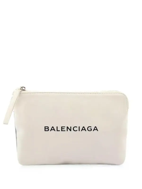 Balenciaga 2000s Everyday Pouch - Neutrals