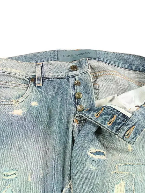 Dolce & Gabbana Patchwork Jeans
