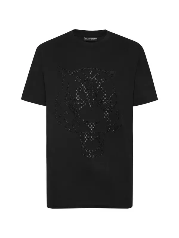 PLEIN SPORT Tiger-motif T-shirt