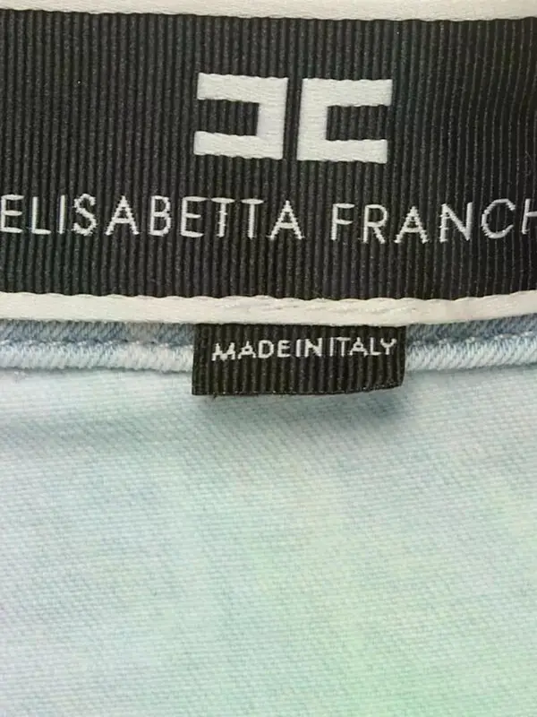Elisabetta Franchi Monogram Skinny Jeans