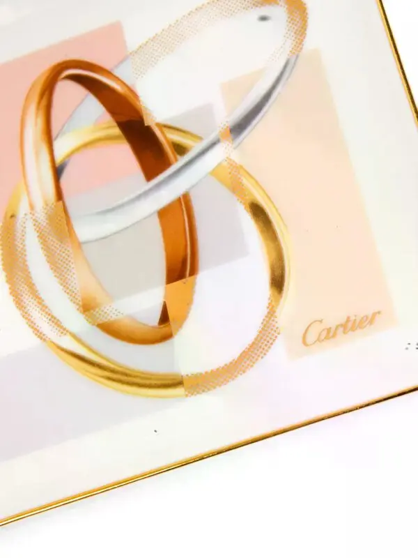 Cartier 2010s Trinity Ring Porcelain Organiser