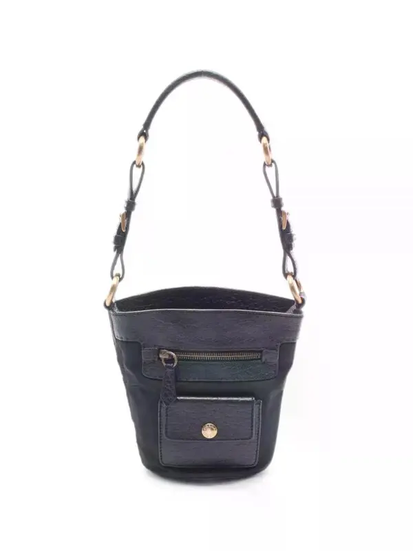 Prada 2000s Triangle Logo Handbag