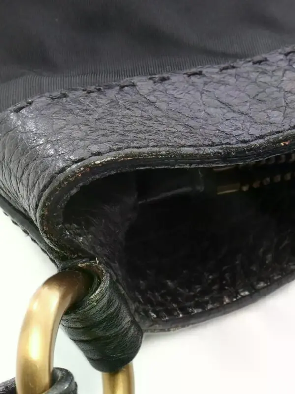 Prada 2000s Triangle Logo Handbag